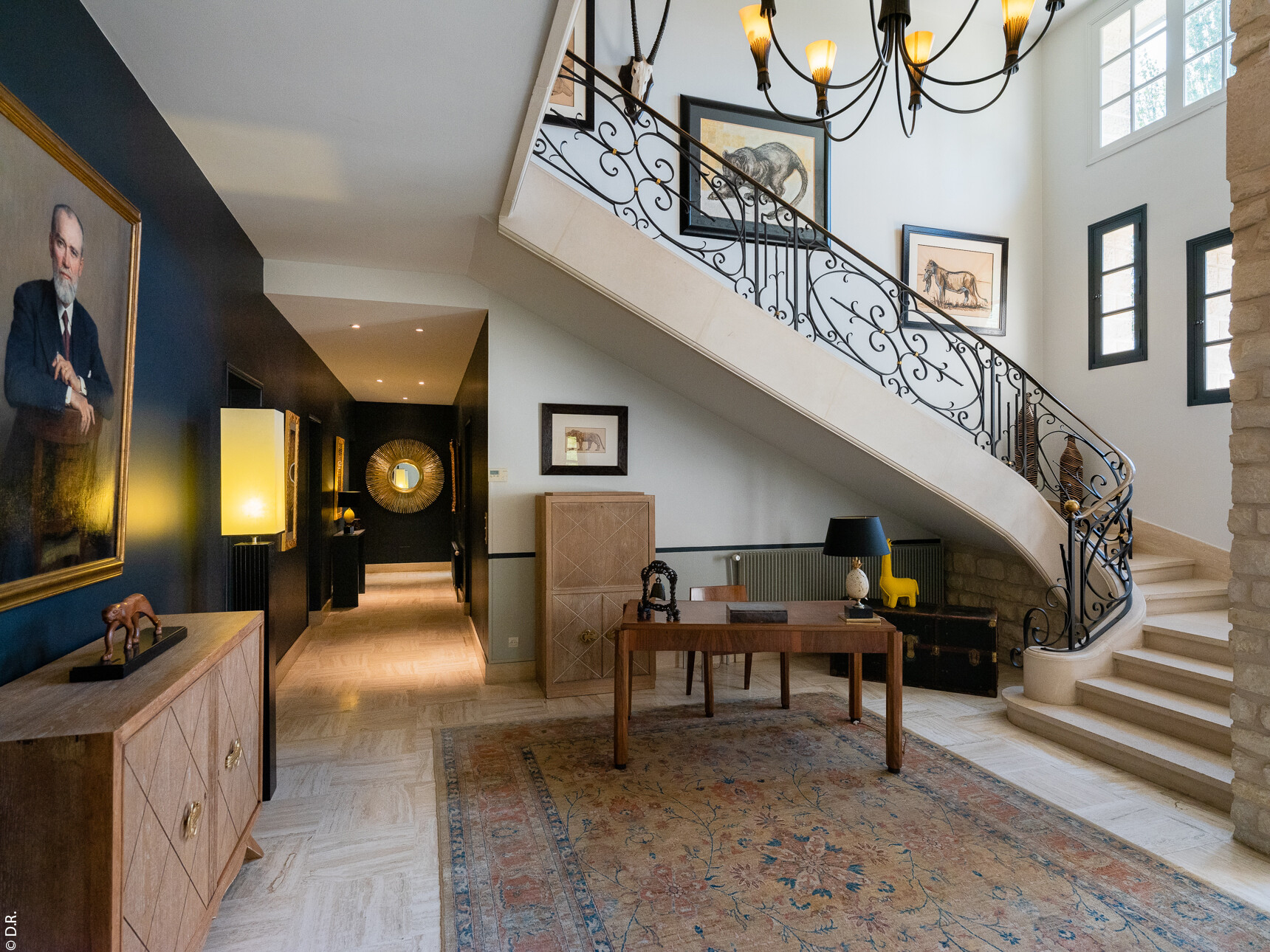 Très Honoré, un manoir chic et élégant à la déco insolite - Maison et ...